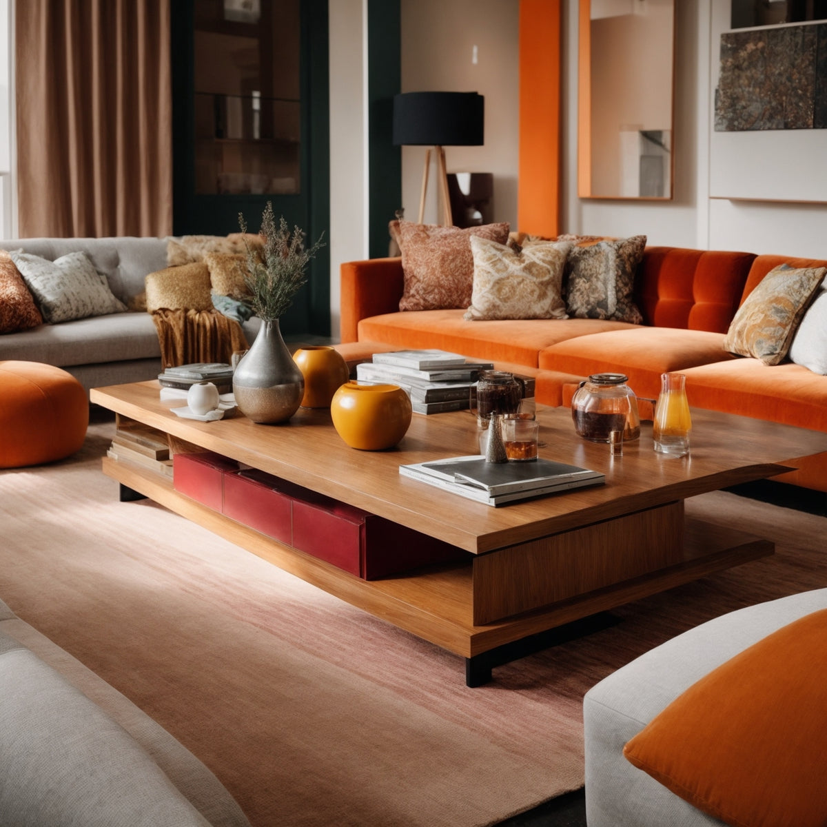 Choosing the Perfect Coffee Table Color for Your Sectional Couch
